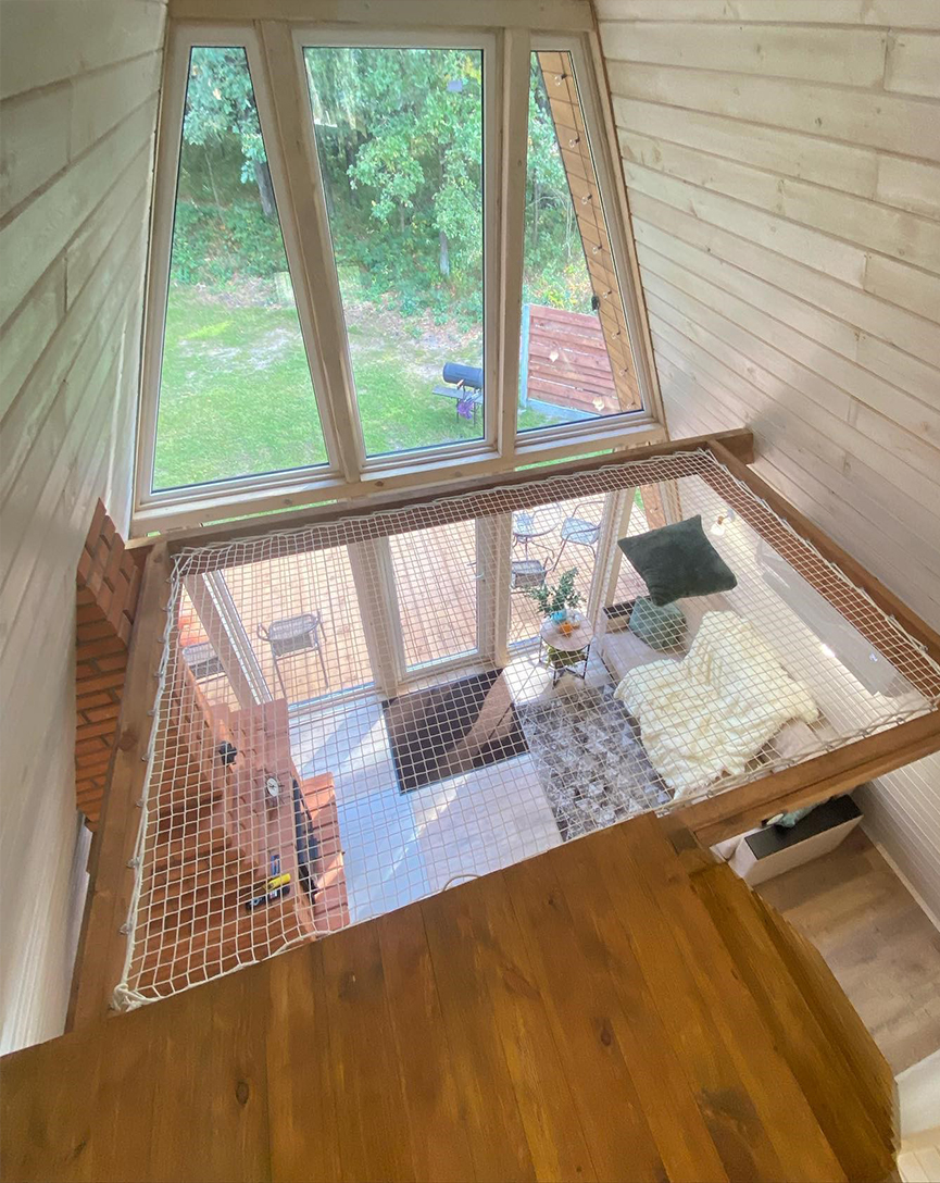 Комплекс Aframe_vlesu_brest: треугольные дома в лесной тиши