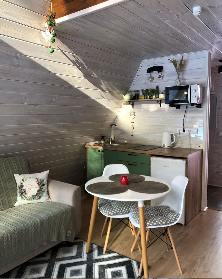 Aframe дом Shalash_brest - уютное место для отдыха в лесу