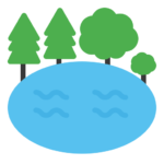 Дом треугольник Aframe_vtb - шалаш на берегу озера